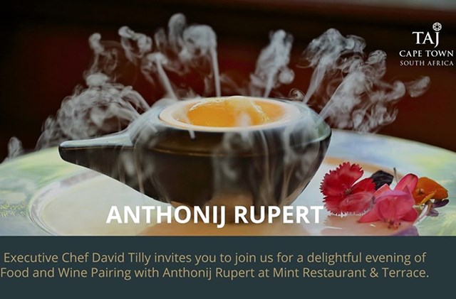 Food and Anthonij Rupert Wyne Wine Pairing Dinner | wine.co.za