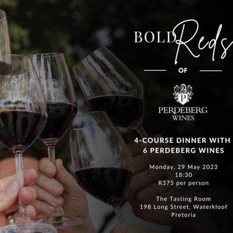 Bold Reds of Perdeberg at The Tasting Room - Pretoria | wine.co.za