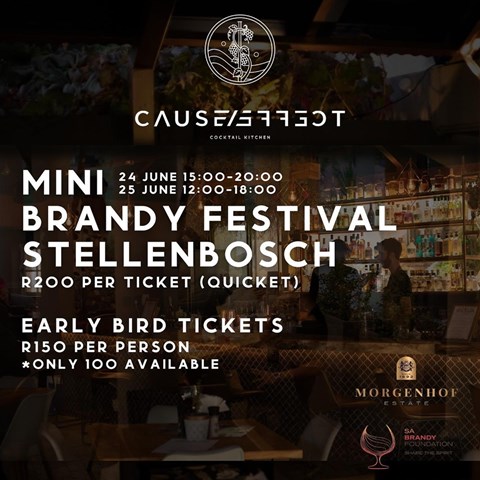 Mini Brandy Festival Stellenbosch | wine.co.za