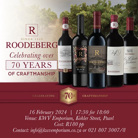The Roodeberg Legacy | wine.co.za