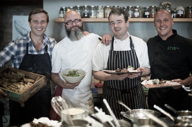 Local chef collaboration produces a menu that promises to deliver ...