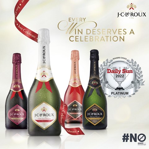 JC Le Roux voted best sparkling wine by Daily Sun | wine.co.za