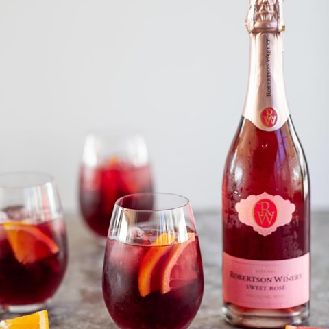 More is better: Robertson Winery's fruity sparkling sweet rosé cocktail ...