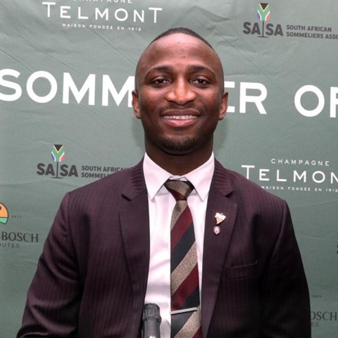 Thembani Wesley Mpande is the Champagne Telmont Best Young Sommelier in ...