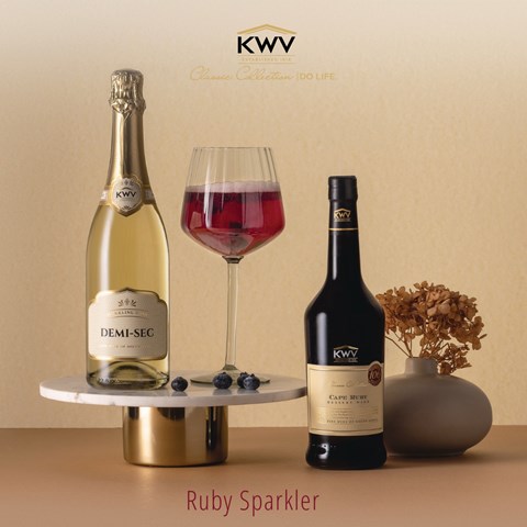 Recipe: KWV Classic Collection Sparkling Cocktail | wine.co.za