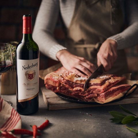 A perfect pairing: Red wine braised short ribs with Nederburg The ...