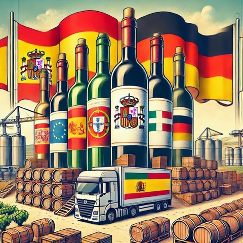 Use of Spanish bulk wine in Portugal, Germany and France is a growing ...