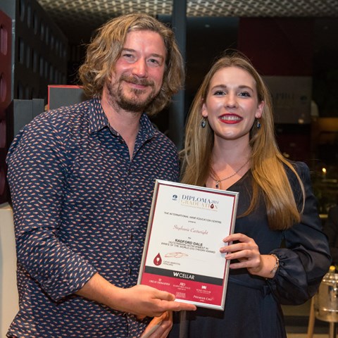 Top graduate announced at the WSET Level 4 Diploma in Wines graduation ...