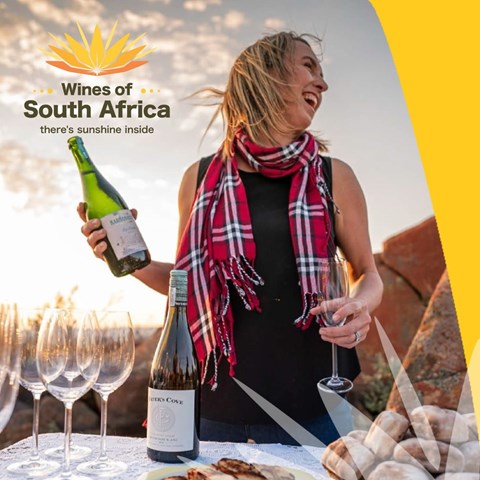 Wines of South Africa launches vibrant new brand: 'There's sunshine ...