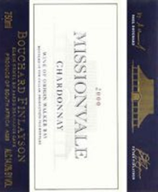 Bouchard Finlayson Missionvale Chardonnay 2000 | wine.co.za