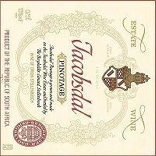 Jacobsdal Pinotage 1992 | wine.co.za