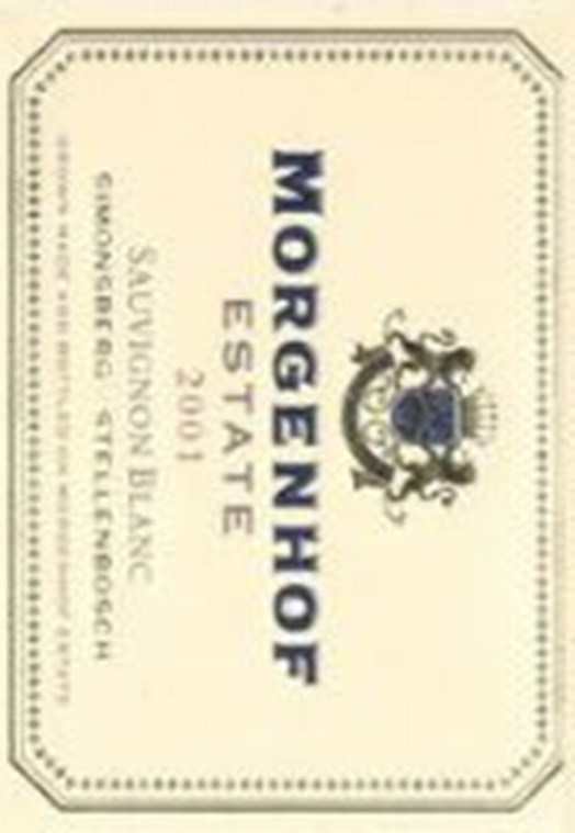 Morgenhof Estate Sauvignon Blanc 2001 | wine.co.za