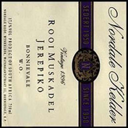 Nordale Red Muscadel Jerepico 1996 | wine.co.za