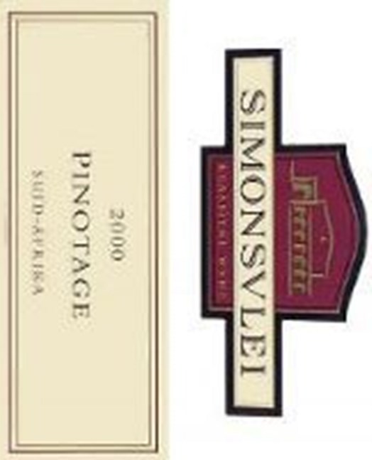 Simonsvlei Pinotage 2000 | wine.co.za