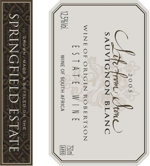 Springfield Estate Life From Stone Sauvignon Blanc 2006 | wine.co.za