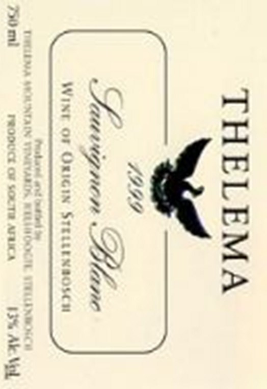 Thelema Sauvignon Blanc 1999 | wine.co.za