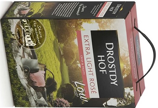 Drostdy Hof Extra Light Rosé 3L BIB | wine.co.za