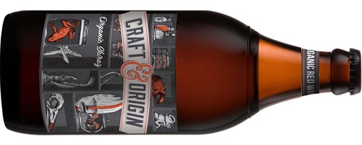 Craft & Origin Organic Shiraz NV | wine.co.za