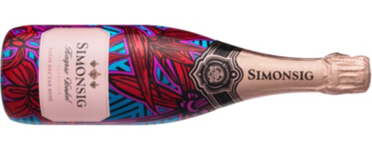 Simonsig Kaapse Vonkel Satin Nectar Rosé 2022 | wine.co.za