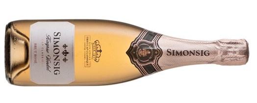 Simonsig Kaapse Vonkel Brut Rosé 2022 | wine.co.za